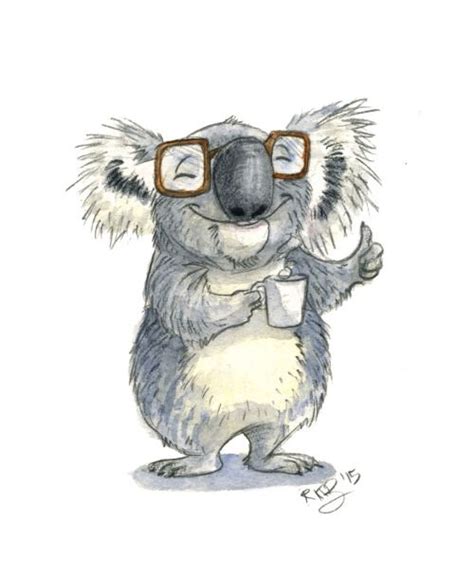 Ugly Koala Bear Art