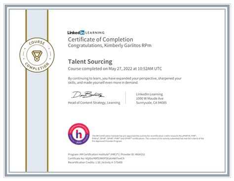 Kim Miguel Rpm On Linkedin Certificate Of Completion