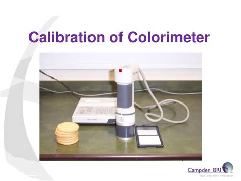 Colorimeter Calibration Procedure At John Ricks Blog