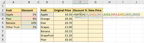 using excel s switch function including switch with vlookup