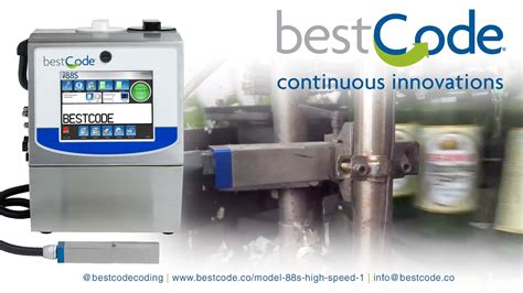Bestcode 88s High Speed One Ultra High Speed Brewery Coding And Marking