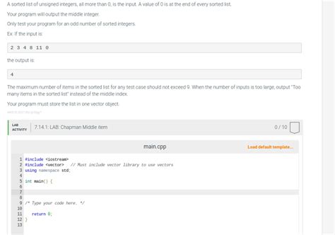 Solved A Sorted List Of Unsigned Integers All More Than 0 Chegg