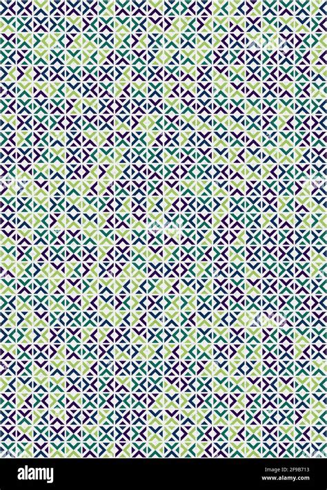 Abstract Geometrical Generative Computational Art Illustration Stock Vector Image And Art Alamy