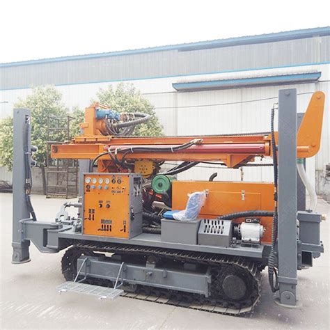 飞达气动300型水井钻机 冲击式岩石深井钻井机 打井机 300型水井钻机 山东利亨机械有限公司（销售部）