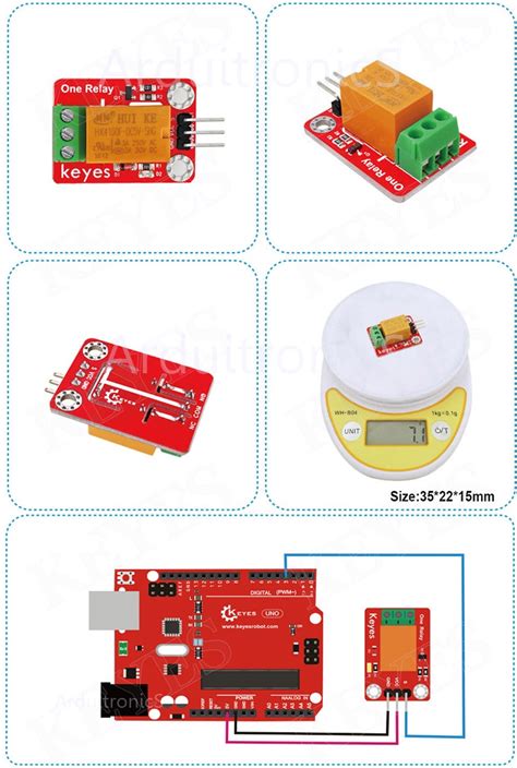 Keyes 5V 1 Channel Relay Red PCB Arduino Raspberry Pi NodeMCU IoT Nvidia Lora AI