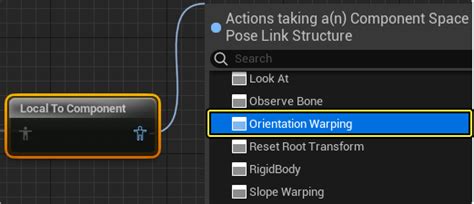 Pose Warping In Unreal Engine Unreal Engine 56 Documentation Epic
