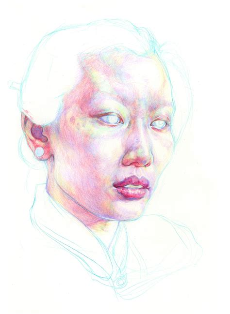 How To Draw A Portrait With An Expanded Colour Palette Artists