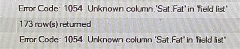 Beginner Stuck With Column Names Rsql