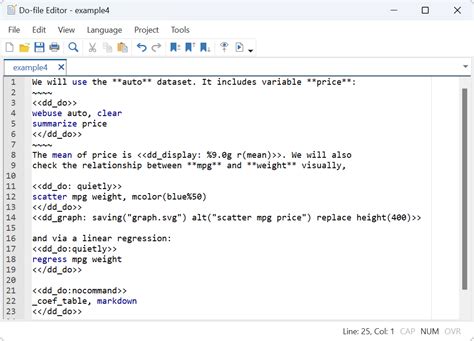 Convert Dynamic Markdown Documents To Word Or HTML Stata