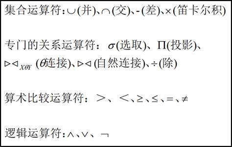 【数据库原理】关系代数 Csdn博客 【数据库原理】关系代数 Csdn博客