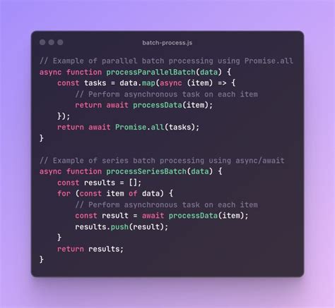 Javascript Parallel And Series Batch Processing Saurabh Ghosh Posted On The Topic Linkedin
