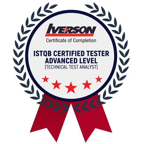 Istqb Certified Tester Advanced Level Technical Test Analyst Credly