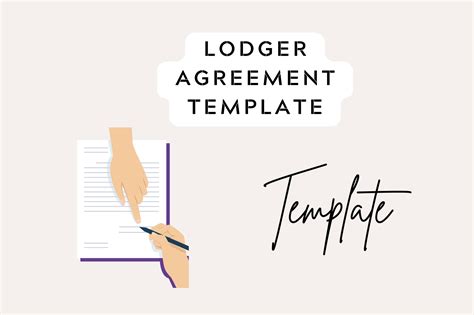 Lodger Agreement Template Graphic By Realtor Templates · Creative Fabrica