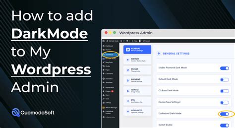 How To Add Dark Mode To My Wordpress Admin Dashboard Best Pro Tips