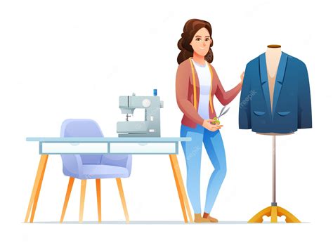 Ladies Tailoring Clipart