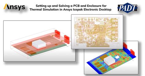 Setting Up And Solving A Pcb And Enclosure For Thermal Simulation In Ansys Icepak Electronic