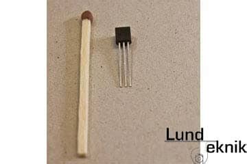 Dallas DS18B20 12 Bit Resolution 40 To 125 C 1 Wire Lund Teknik Everything For Beer Brewing