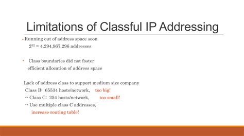Basics Of Ip Addressing Pptx Internet Computing