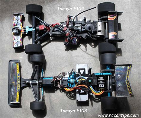 Tamiya F103 Vs F104