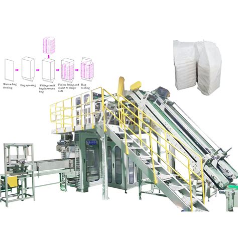 Automatic Secondary Bagging Machine For Small Pouch Bagging Into Big Pp