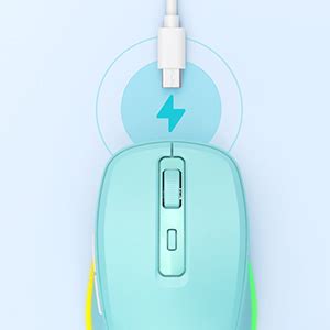 Amazon Com PEIOUS Wireless Mouse Mouse Jiggler LED Wireless Mice With Build In Mouse Jiggler