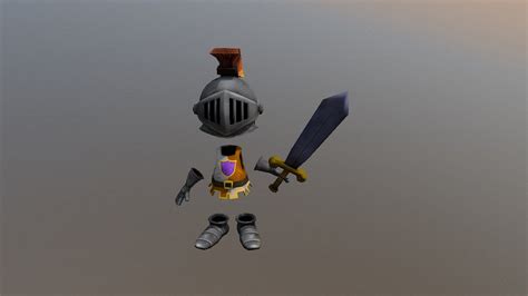 Ghost Knight D Model By Alex Golden Alexgolden D Ad Sketchfab