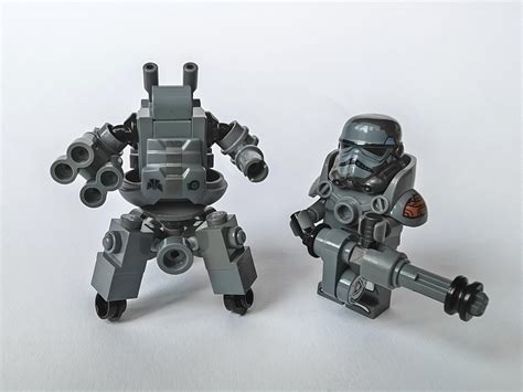 Fallout Sentry Bot Instruction In Comments R Lego
