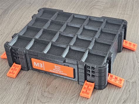 Gridfinity Storage Box By Pred Now Parametric Par Pred Téléchargez Gratuitement Un Modèle