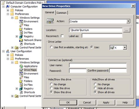 Drive Mapping Through Gpo Sysadmin