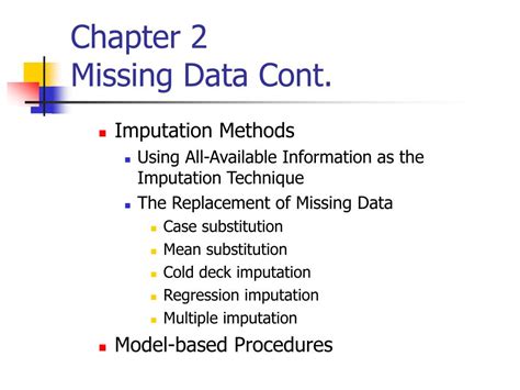 ppt multivariate data analysis chapter 2 examining your data powerpoint presentation id 387568