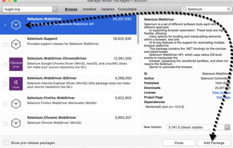 How To Use Chrome Selenium Driver In Visual Studio C