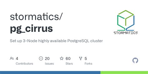 Semab Tariq On Linkedin Github Stormaticspgcirrus Set Up 3 Node Highly Available Postgresql
