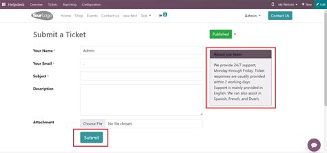 Help Desk Team In Odoo 16 Help Desk App Odoo V16 Enterprise Edition Book