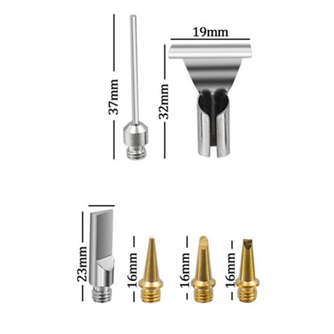 Портативный газовый сварочный паяльник, профессиональный небольшой ...