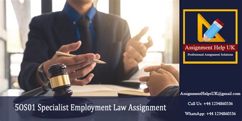 5os01 Specialist Employment Law Assignment Uk