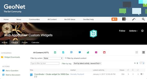 Add Custom Widgets To Web Appbuilder For Arcgis Developer Edition