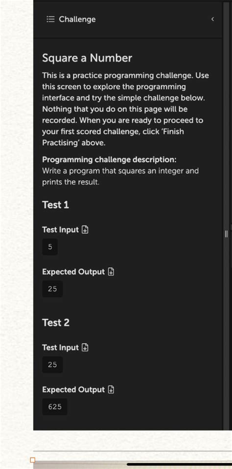 Solved Challenge Square A Number This Is A Practice Chegg