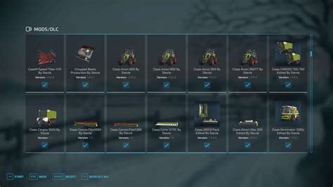 Full Mod List ModPack By Stevie FS25 FS22 Mod