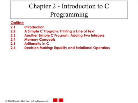 C Introduction PPT
