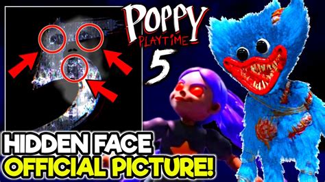Poppy Playtime Chapter 5 New Hidden Face Revealed In This Official
