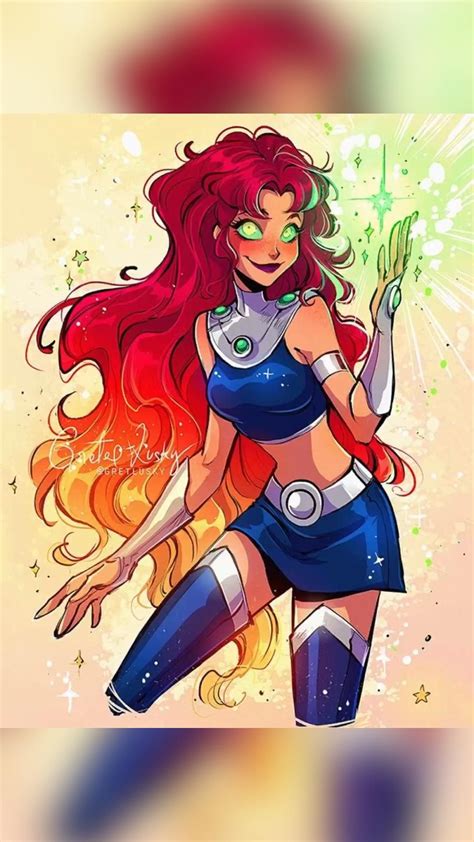 Starfire And Raven By Rariato Artofit