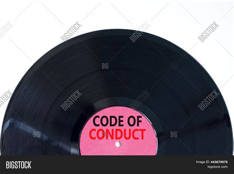 Code Conduct Symbol Image Photo Free Trial Bigstock