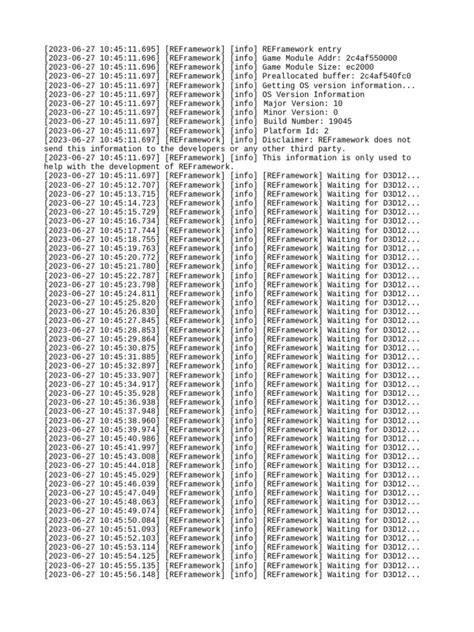 Re2 Framework Log Pdf Software Computing