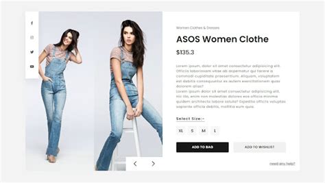 Build A Product Page Using HTML CSS And JavaScript