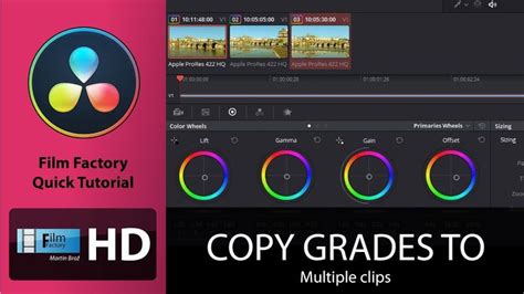 Davinci Resolve Color Grading Comparison Yyfer