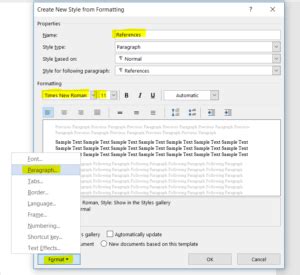 Format Hanging Indents The Right Way Jera Publishing