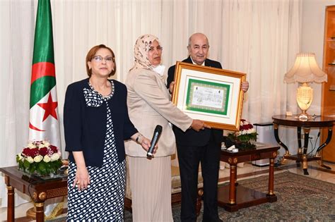الرئيس تبون المرأة الجزائرية واجهت بصبر التحديات القاسية في محيطها