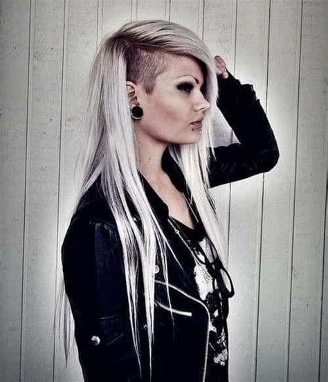 Sexy And Hot Half Shaved Hairstyles