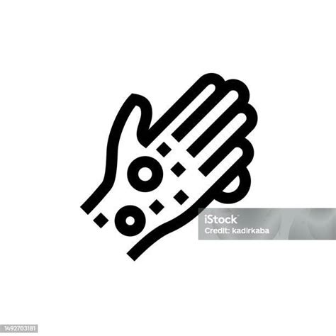 알레르기 및 박테리아 라인 아이콘 디자인 픽셀 완벽 편집 가능한 스트로크 로고 기호 기호 바이러스 알레르기 피부과 습진 감기와 독감에 대한 스톡 벡터 아트 및 기타 이미지