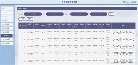 Springboot毕设 企业员工管理系统 程序论文 Csdn博客